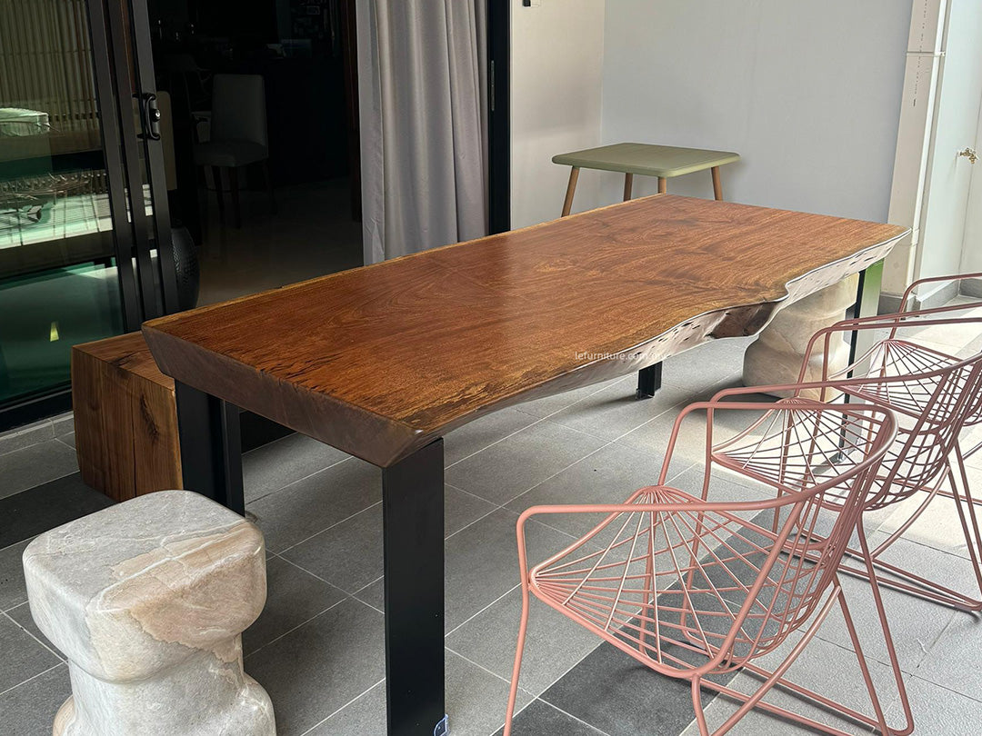 Merbau Wood Table – LE FURNITURE