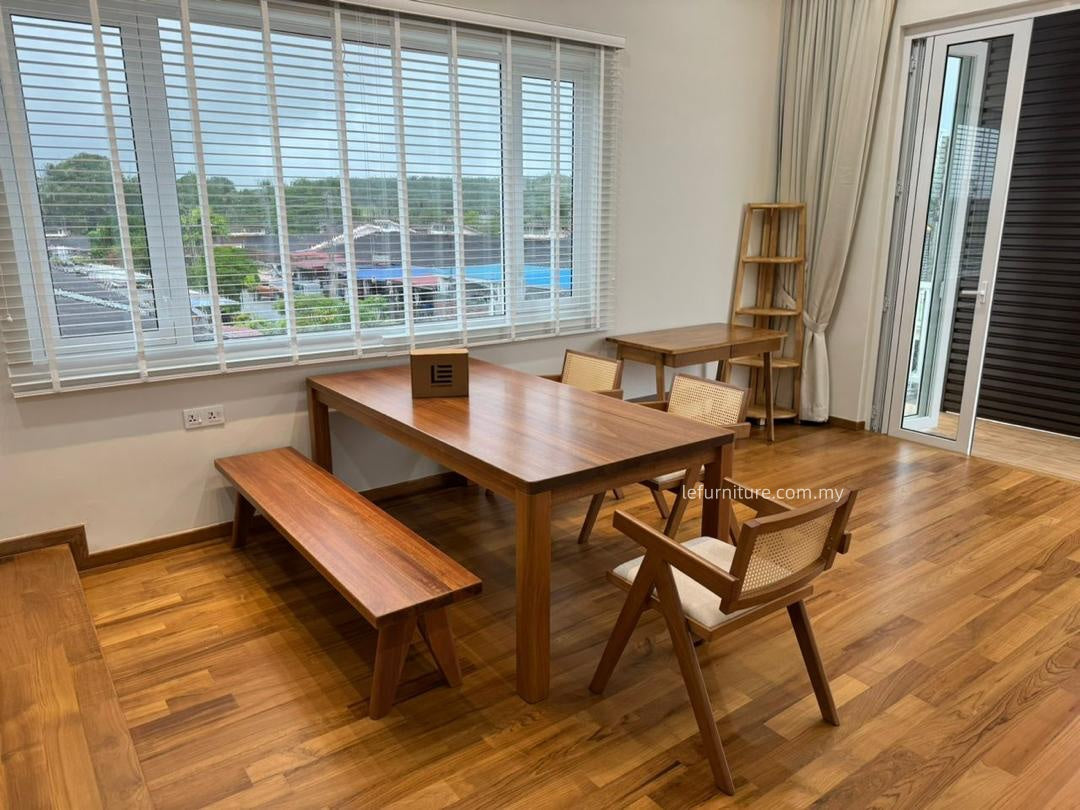 Nyatoh Wood Table – LE FURNITURE