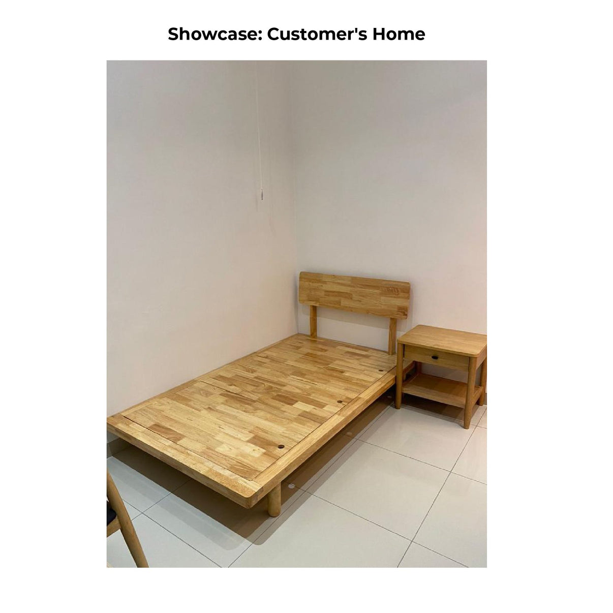 Muji Bedframe Natural – LE FURNITURE